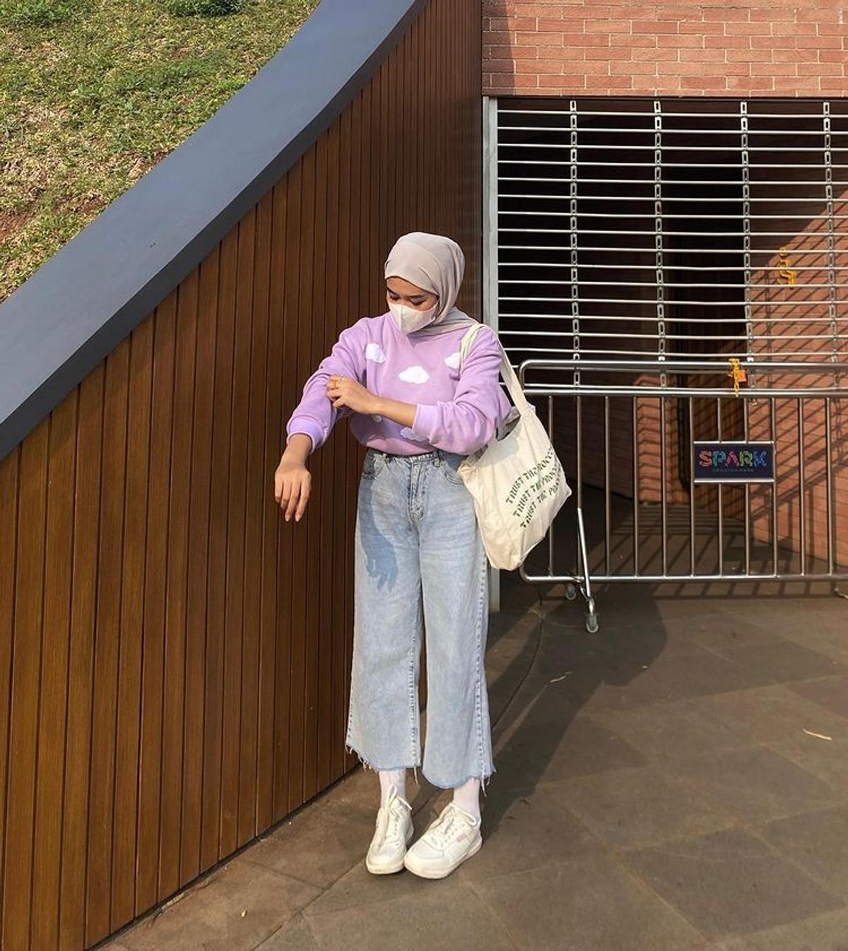 20 Ootd Hijab Remaja Sma Yang Stylish Dan Kekinian