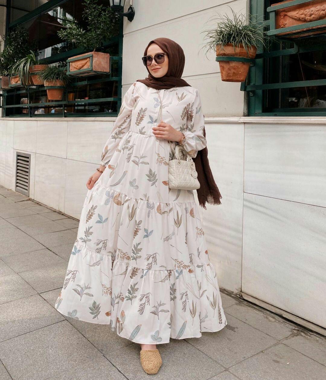 15 Model Baju Gamis Untuk Orang Gemuk Agar Terlihat Langsing