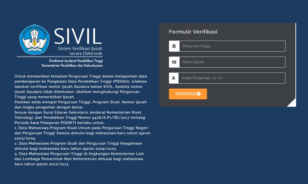 Cara Cek Ijazah Resmi Secara Online di Situs Resmi Kemdikbud Cara Cek Ijazah Resmi Secara Online di Situs Resmi Kemdikbud