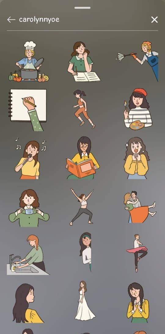 17 Stiker IG Aesthetic | Popbela.com