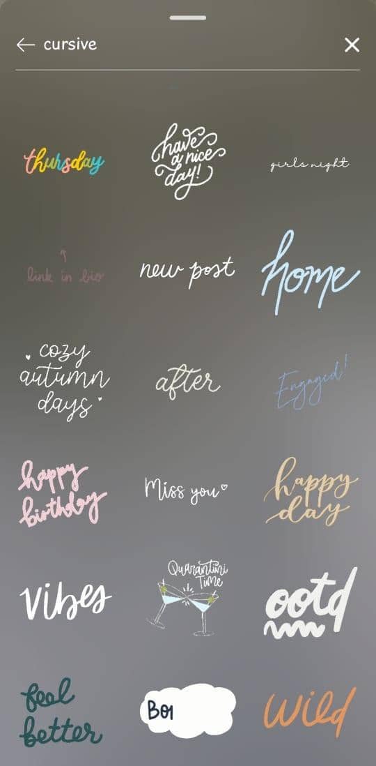 17 Stiker IG Aesthetic | Popbela.com