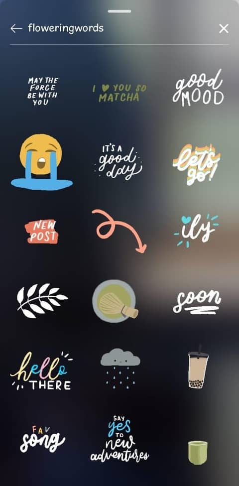 17 Stiker IG Aesthetic | Popbela.com
