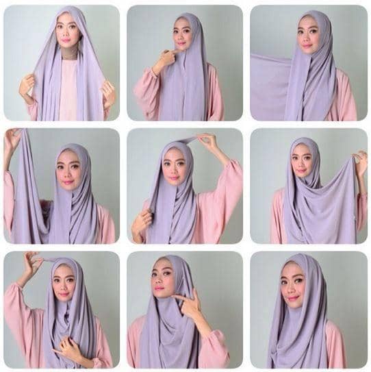 17 Tutorial Hijab Pashmina Kekinian yang Simpel, Antiribet! | Popbela.com