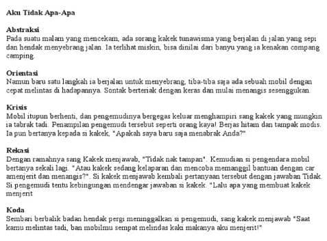 15 Contoh Teks Anekdot Singkat Beserta Strukturnya Lengkap | Popbela.com