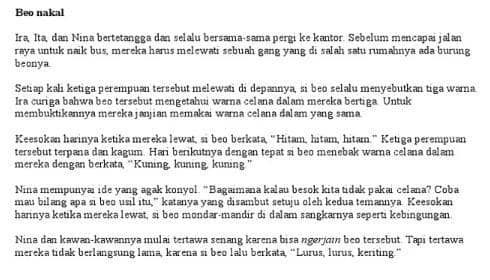 15 Contoh Teks Anekdot Singkat Beserta Strukturnya Lengkap | Popbela.com