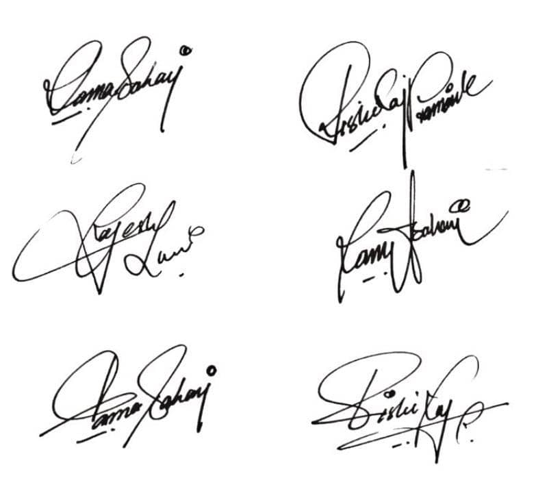 Contoh Tanda Tangan Huruf R yang Simpel tapi Keren | POPBELA.com