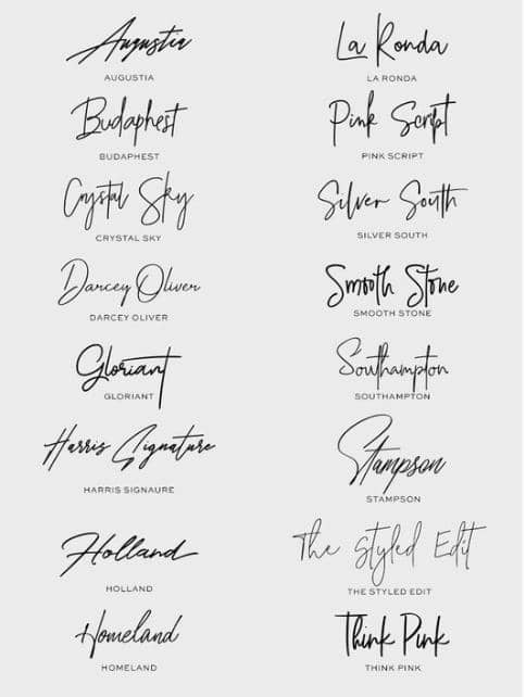 Contoh Tanda Tangan Simple, Keren, dan Aesthetic Lengkap | POPBELA.com