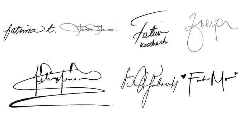 Contoh Tanda Tangan Simple, Keren, dan Aesthetic Lengkap | POPBELA.com