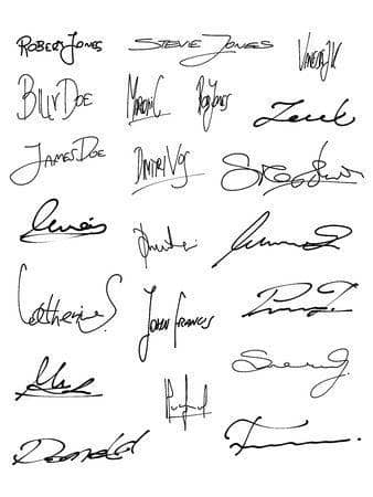 Contoh Tanda Tangan Simple, Keren, dan Aesthetic Lengkap | POPBELA.com