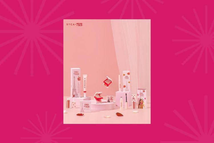 SYCA Gandeng Emily in Paris Luncurkan Makeup Gemas | Popbela.com