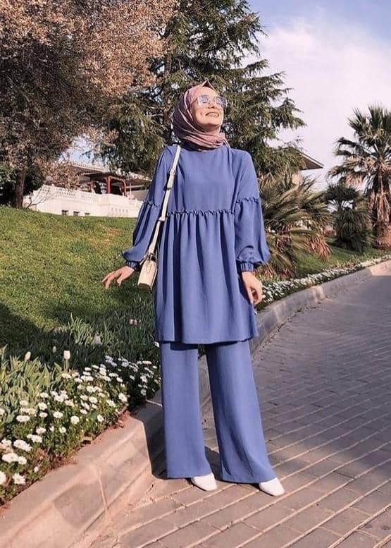 12 Model Baju Setelan Perempuan Hijab Terbaru 2025, Stylish! | Popbela.com