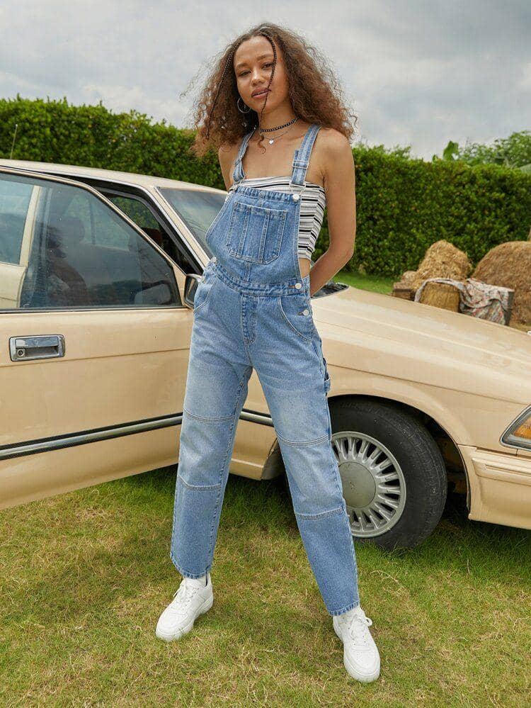 10 Ootd Baju Overall Untuk Penampilan Yang Manis Dan Stylish Popbela