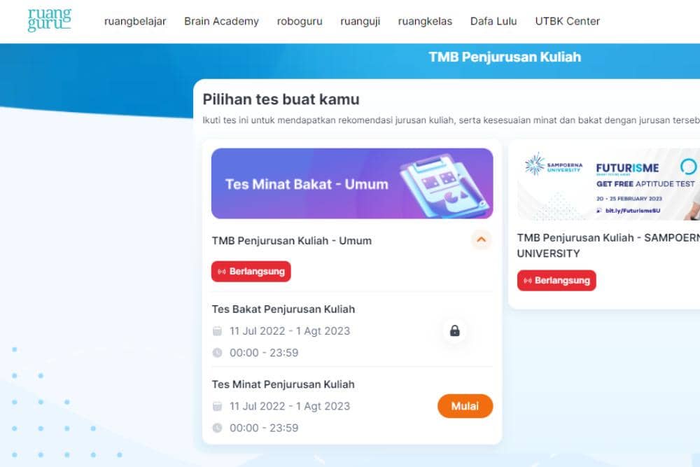 7 Situs Tes Minat Bakat Jurusan Kuliah yang Gratis | Popbela.com