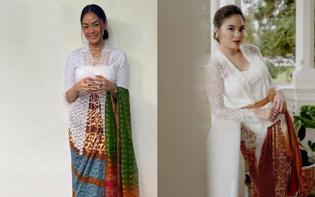 Adu Gaya Kebaya Rania Yamin vs Syandria | Popbela.com