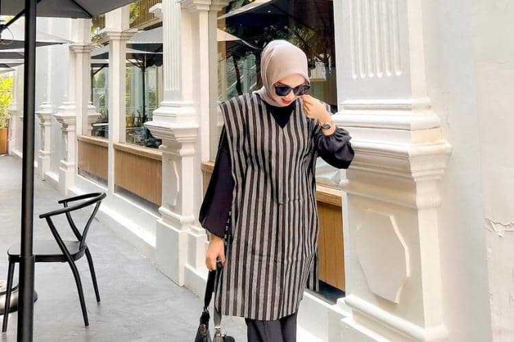 Ide Padu-padan Celana Cutbray Wanita Berhijab | Popbela.com