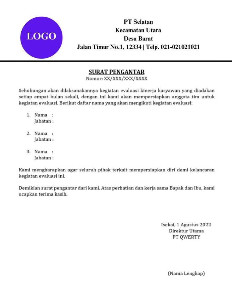 10 Contoh Surat Pengantar Dokumen | Popbela.com