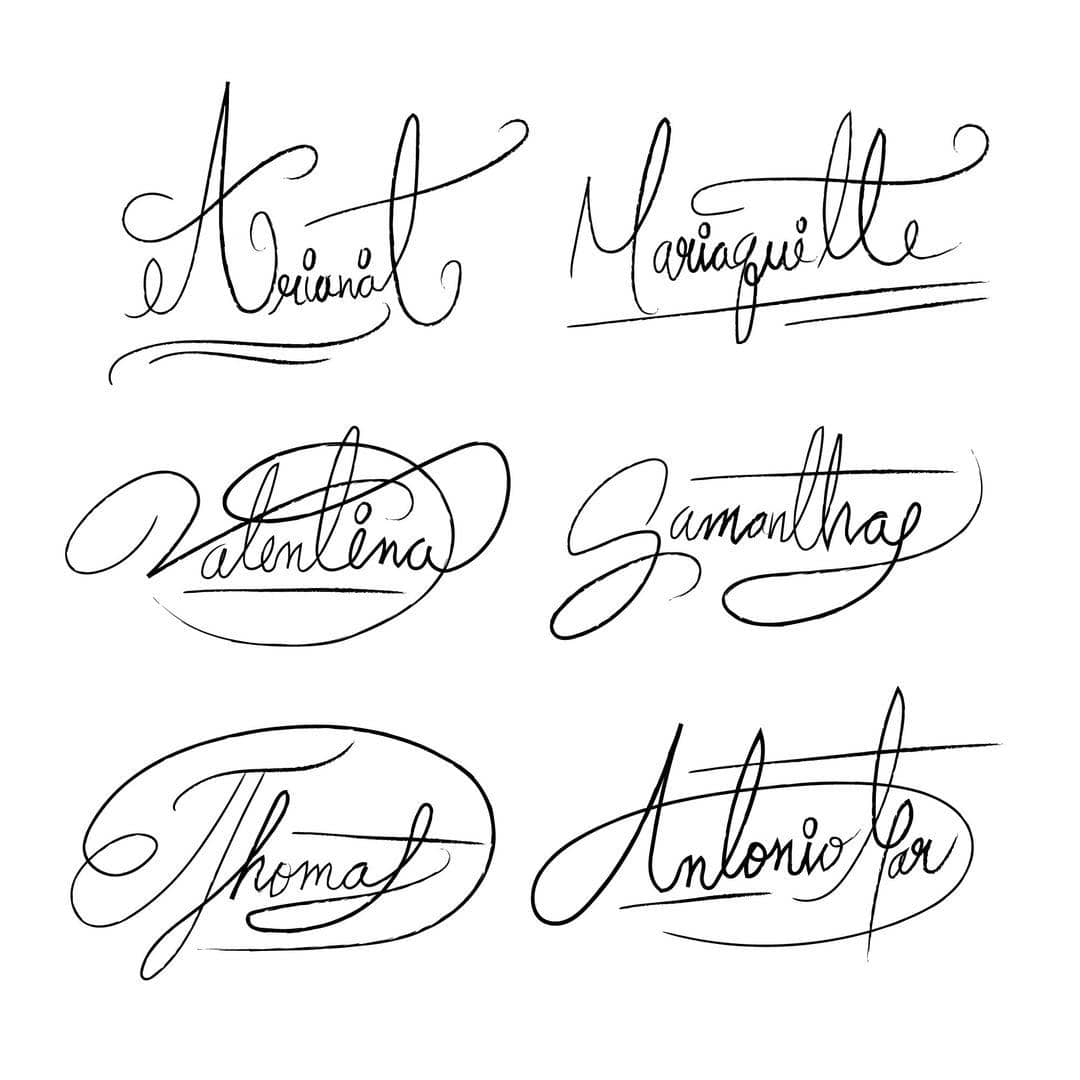 Contoh Tanda Tangan Simple, Keren, dan Aesthetic Lengkap | POPBELA.com