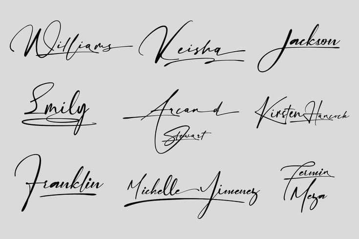 Contoh Tanda Tangan Simple, Keren, dan Aesthetic Lengkap | POPBELA.com