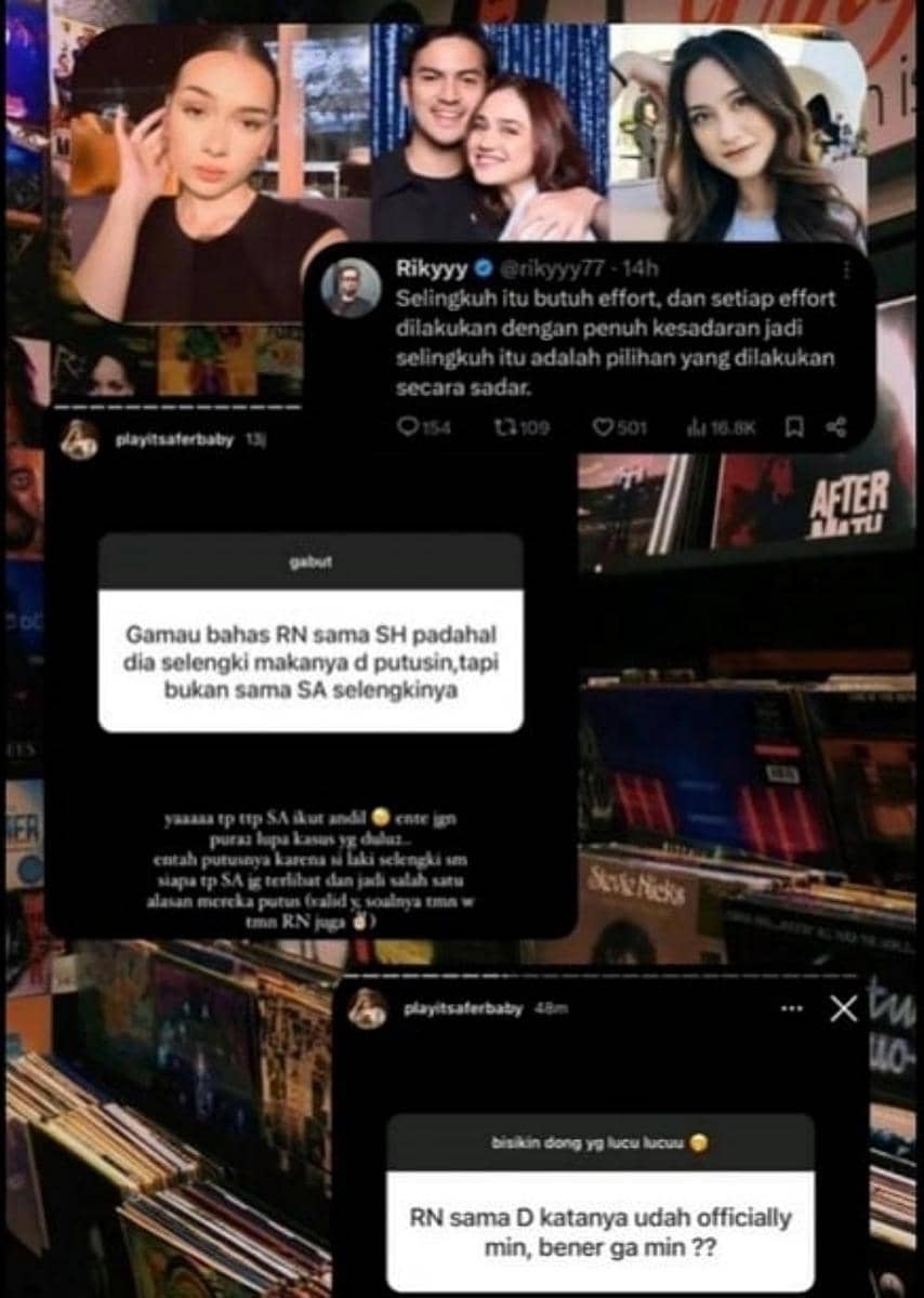 Rizky Nazar Diisukan Selingkuh dengan Dosma Hazenbosch | Popbela.com