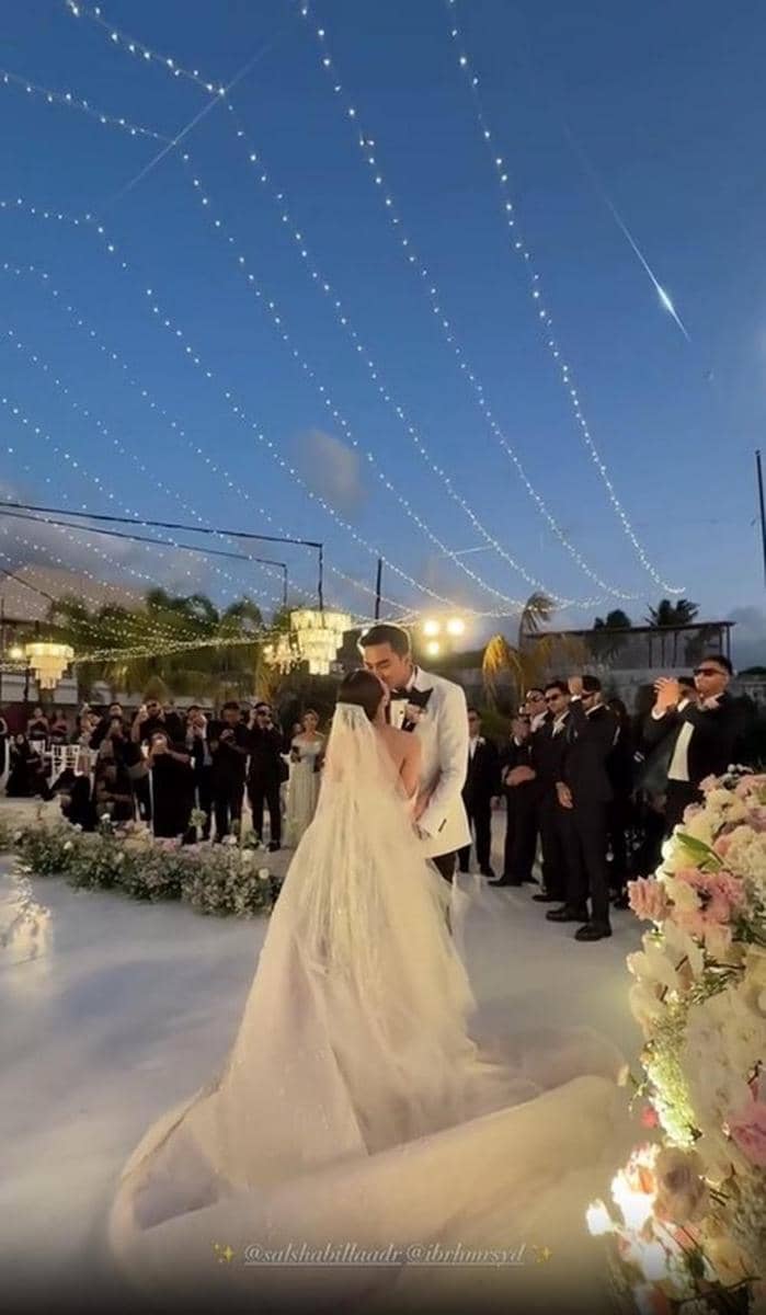 Potret Resepsi Salshabilla Adriani & Ibrahim Risyad di Bali | Popbela.com