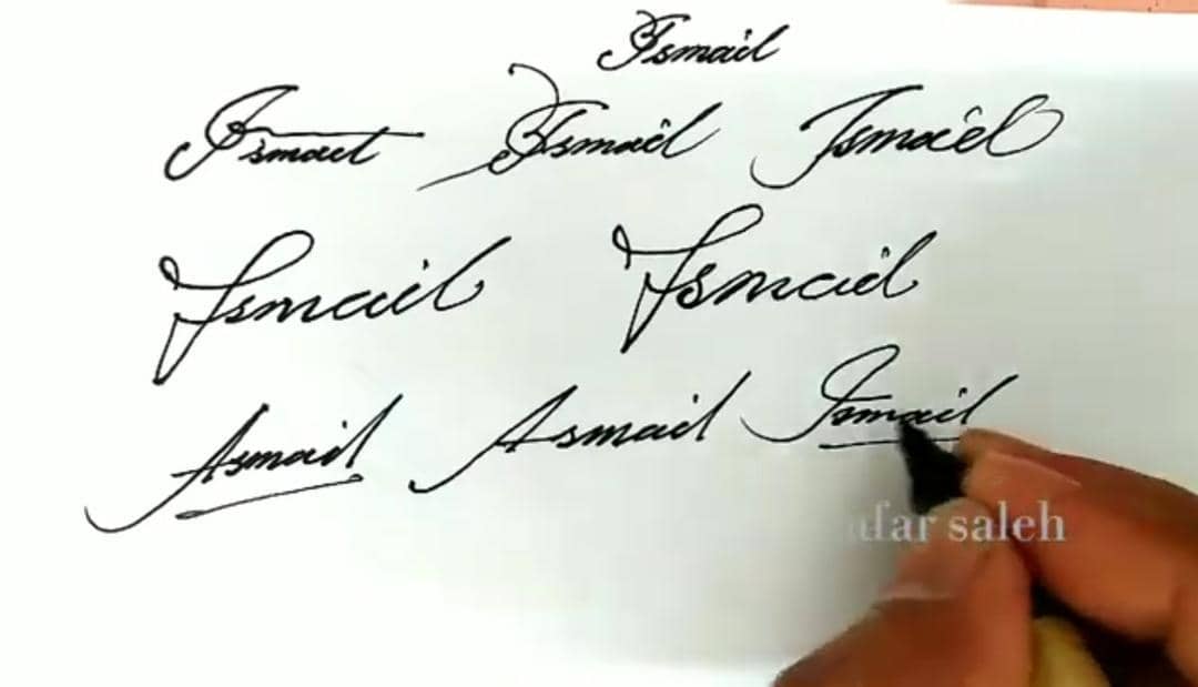 10 Contoh Tanda Tangan I yang Simpel dan Autentik | Popbela.com