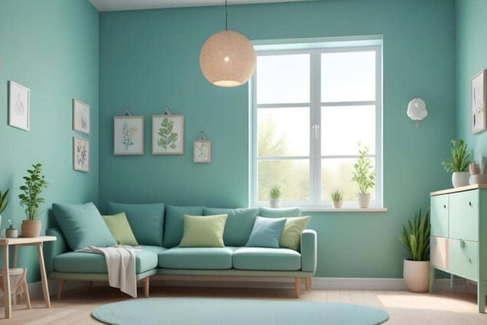 7 Rekomendasi Cat Rumah Warna Biru Tosca, Modern dan Elegan | Popbela.com