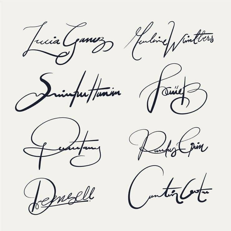 Contoh Tanda Tangan Simple, Keren, dan Aesthetic Lengkap | POPBELA.com