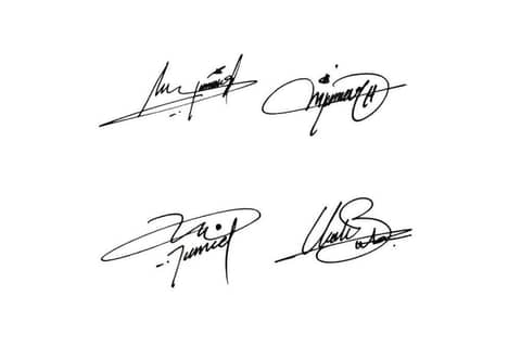 Contoh Tanda Tangan Huruf M yang Estetik dan Keren | Popbela.com