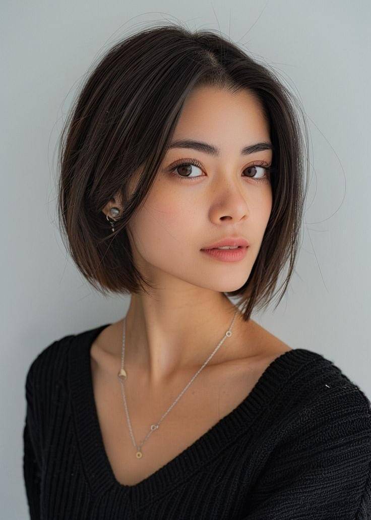 10 Model Rambut Pendek Wanita Sesuai Bentuk Wajah Bulat | Popbela.com