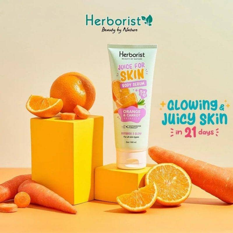 6 Rekomendasi Herborist Body Serum yang Kaya Manfaat | Popbela.com