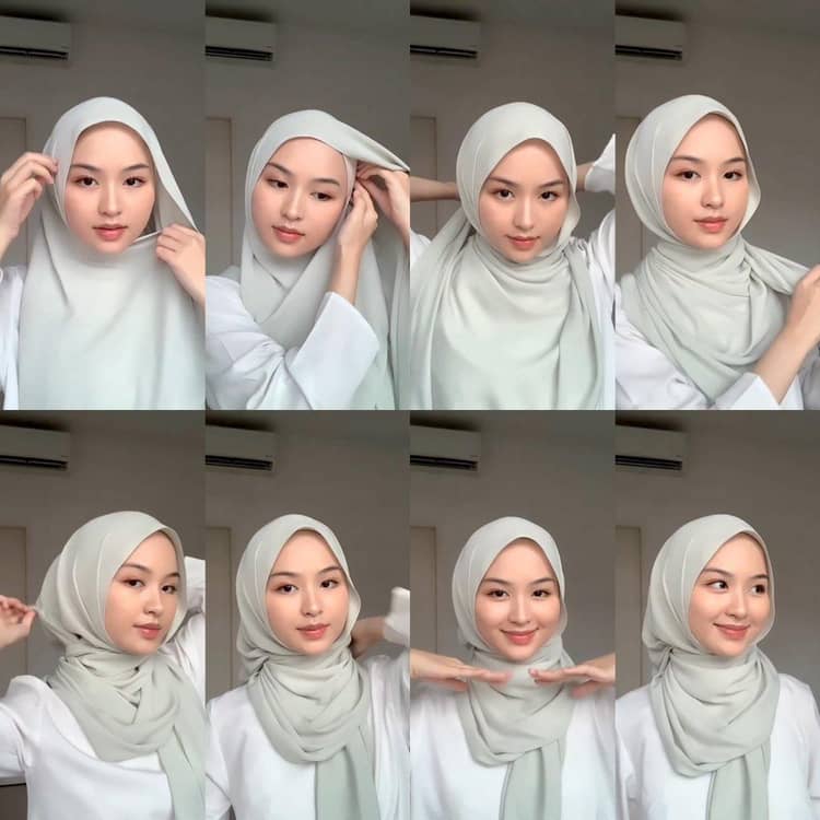 17 Tutorial Hijab Pashmina Kekinian yang Simpel, Antiribet! | Popbela.com