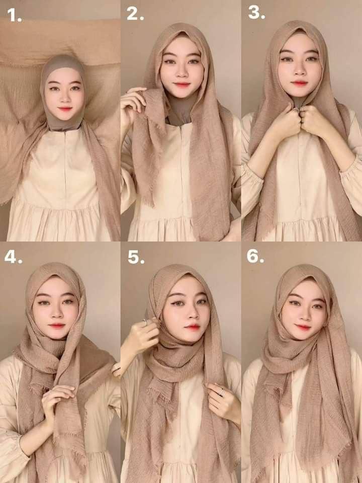 17 Tutorial Hijab Pashmina Kekinian yang Simpel, Antiribet! | Popbela.com