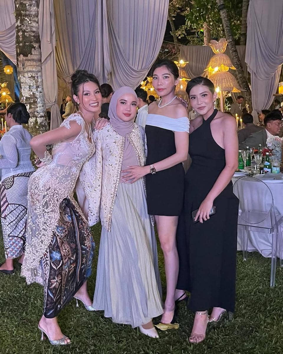 Gaya Elegan Tamu Artis di Pernikahan Luna Maya dan Maxime Bouttie ...