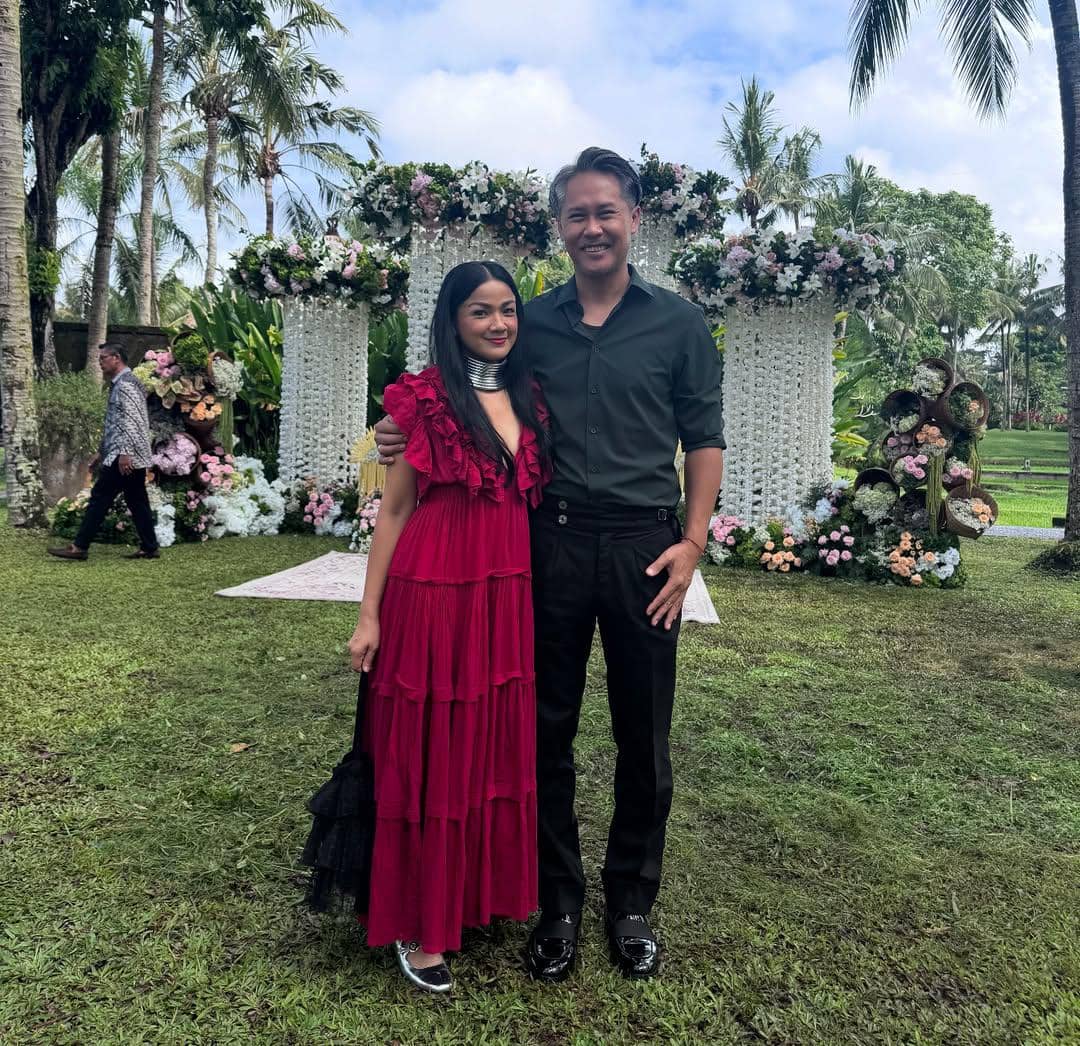 Gaya Elegan Tamu Artis di Pernikahan Luna Maya dan Maxime Bouttie ...