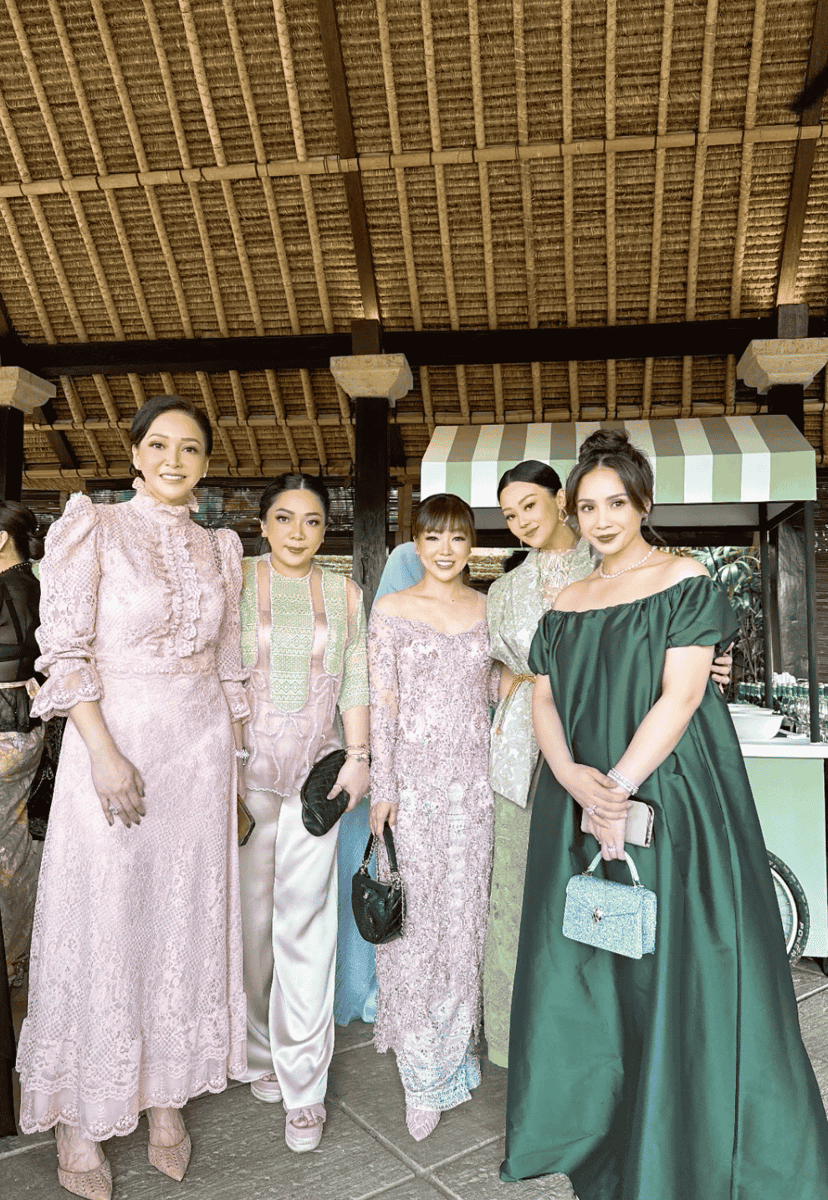 Gaya Elegan Tamu Artis di Pernikahan Luna Maya dan Maxime Bouttie ...