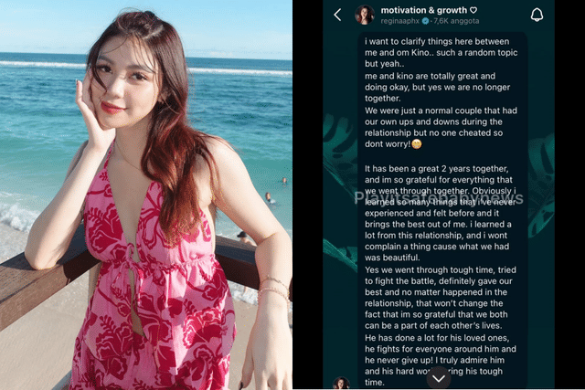 Regina Phoenix Umumkan Putus dari Okin, Ini Faktanya! | POPBELA.com