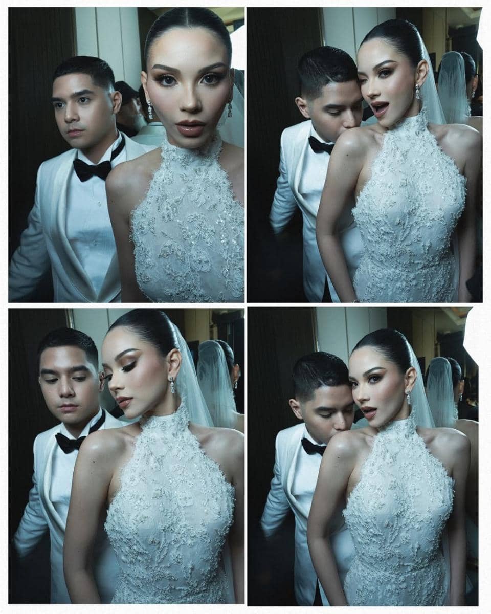 9 Potret Resepsi Pernikahan Al Ghazali dan Alyssa Daguise | Popbela.com