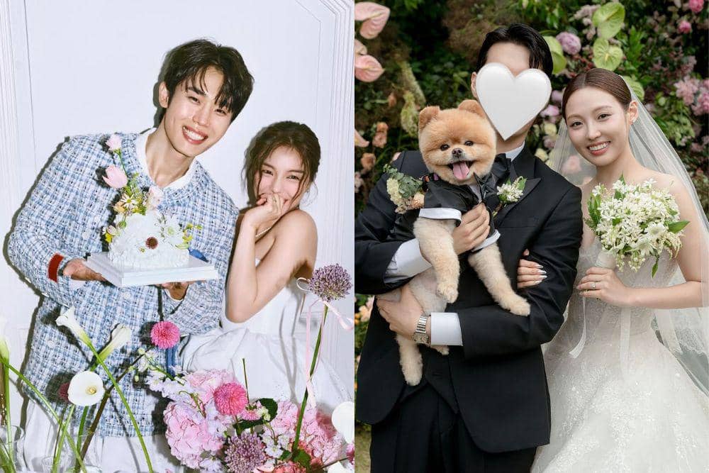 Daftar Artis Korea yang Menikah di Tahun 2025, Penuh Cinta! | Popbela.com