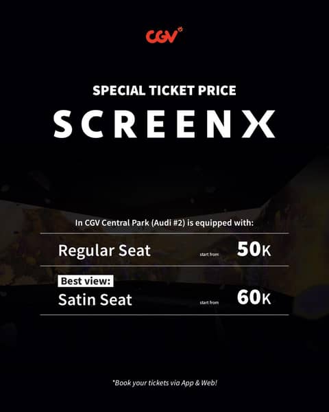 CGV Indonesia Ekspansi 2 Layar SCREENX dalam 1 Bulan | Popbela.com