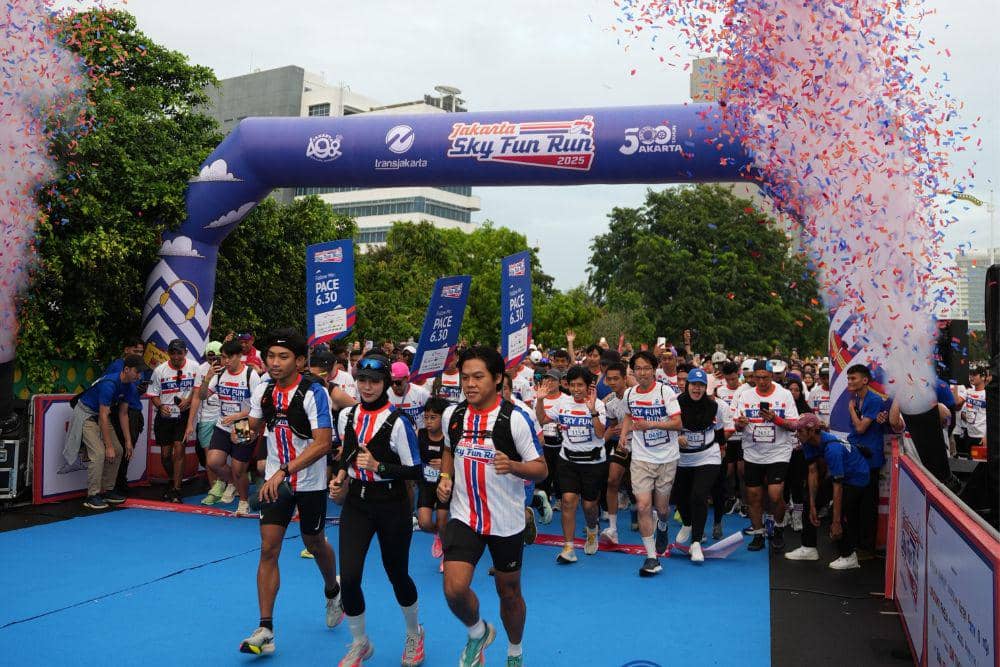 Keseruan Jakarta Sky Fun Run 2025: Sensasi Lari di Atas Langit Jakarta ...