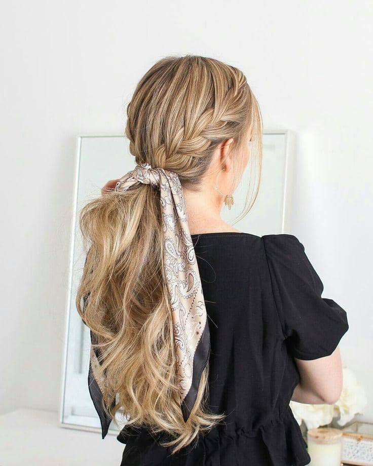 5 Inspirasi Kepang Rambut dengan Scarf, Manis dan Aesthetic | Popbela.com