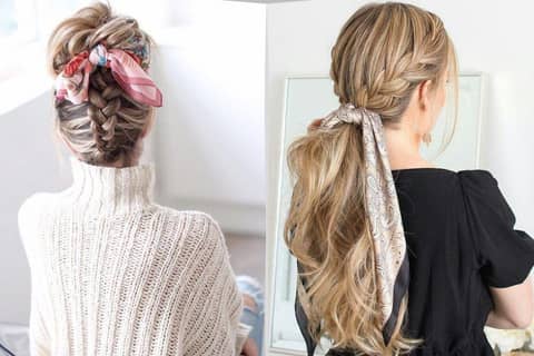 5 Inspirasi Kepang Rambut dengan Scarf, Manis dan Aesthetic | Popbela.com