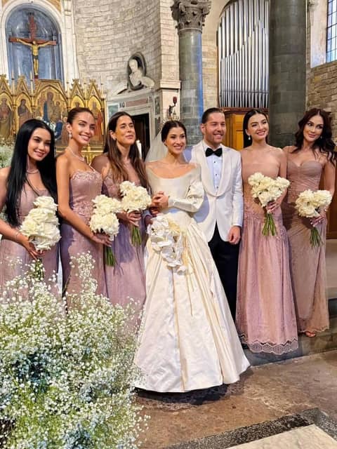 Gaya Raline Shah Jadi Bridesmaid di Pernikahan Millane Fernandez | Popbela.com
