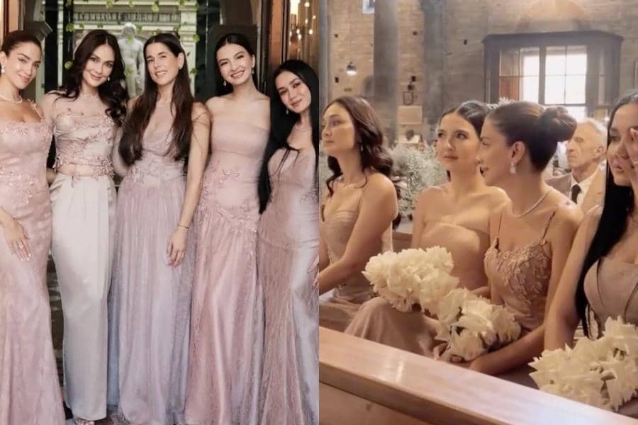 Gaya Raline Shah Jadi Bridesmaid di Pernikahan Millane Fernandez ...