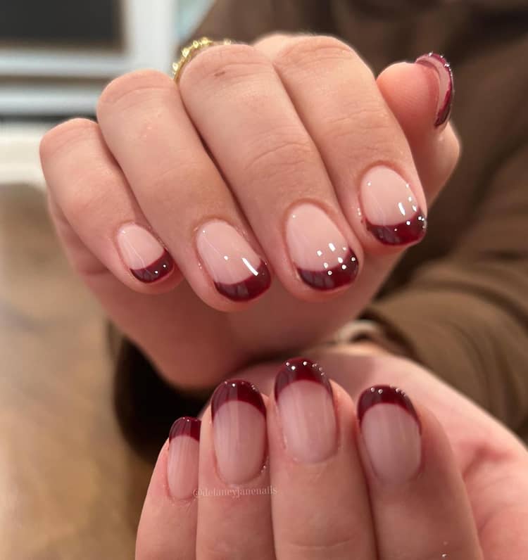 7 Inspirasi Nail Art Warna Maroon, Elegan dan Timeless! | Popbela.com
