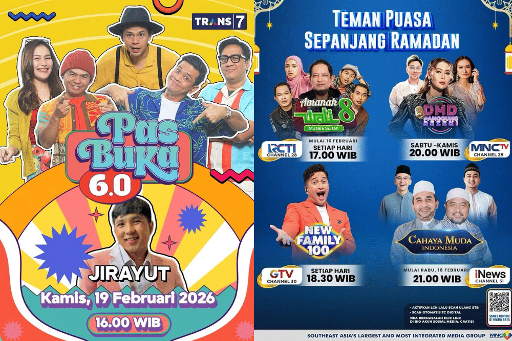 Jadwal Acara TV Bulan Ramadan 2026 dari Berbagai Stasiun TV | Popbela.com