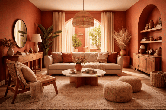 7 Cat Tembok Warna Terracotta yang Bikin Rumah Terlihat Hangat dan ...
