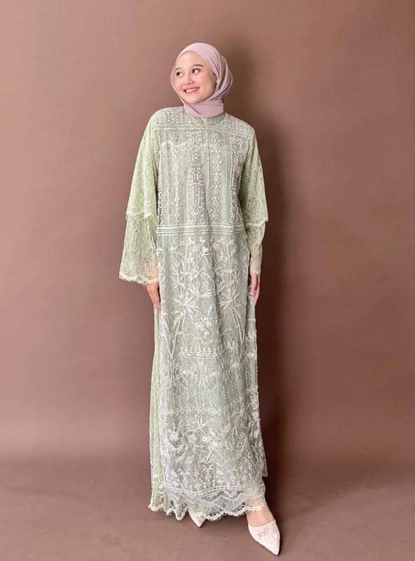 Model Gamis Dress Brokat Terbaru 2026 | Popbela.com
