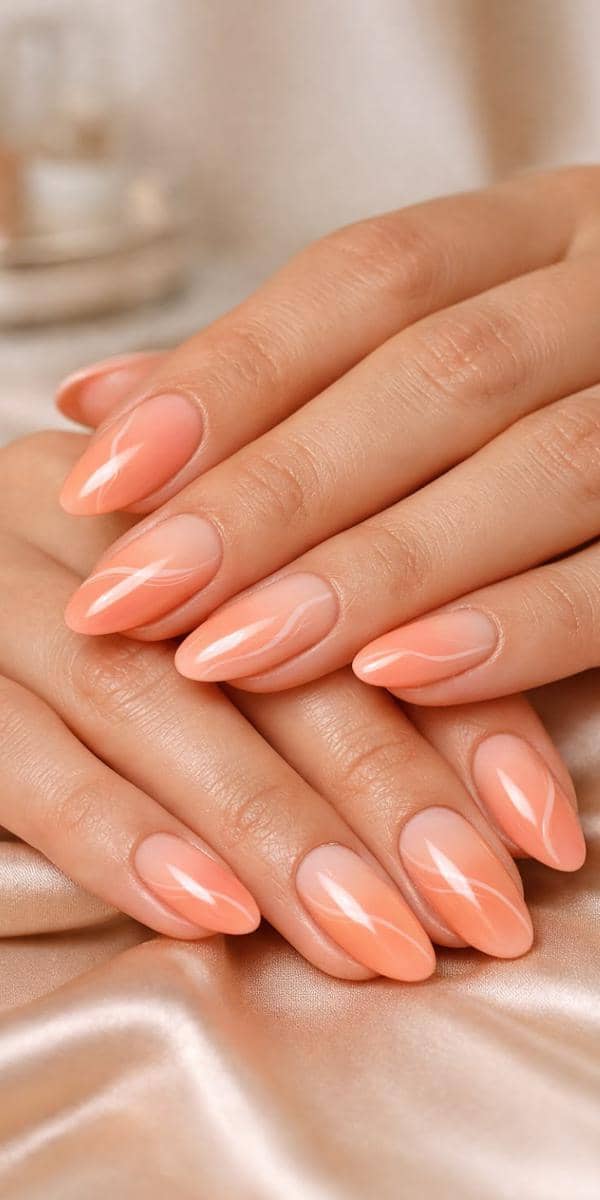 7 Inspirasi Nail Art Nuansa Peach yang Fresh dan Elegan | Popbela.com